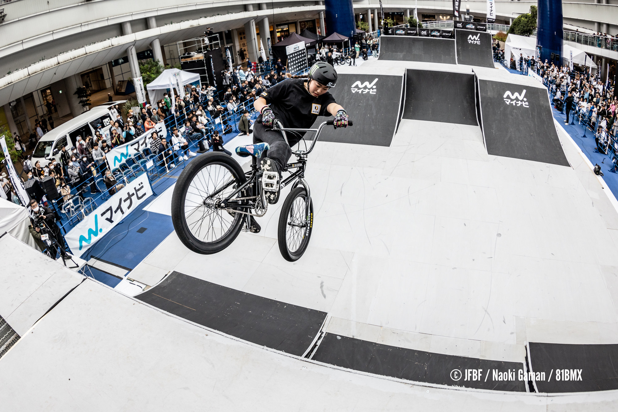 大歓声に包まれた名古屋オアシス21！BMX Park優勝は中村輪夢と杉尾咲空｜マイナビJapanCup Nagoya | 81BMX