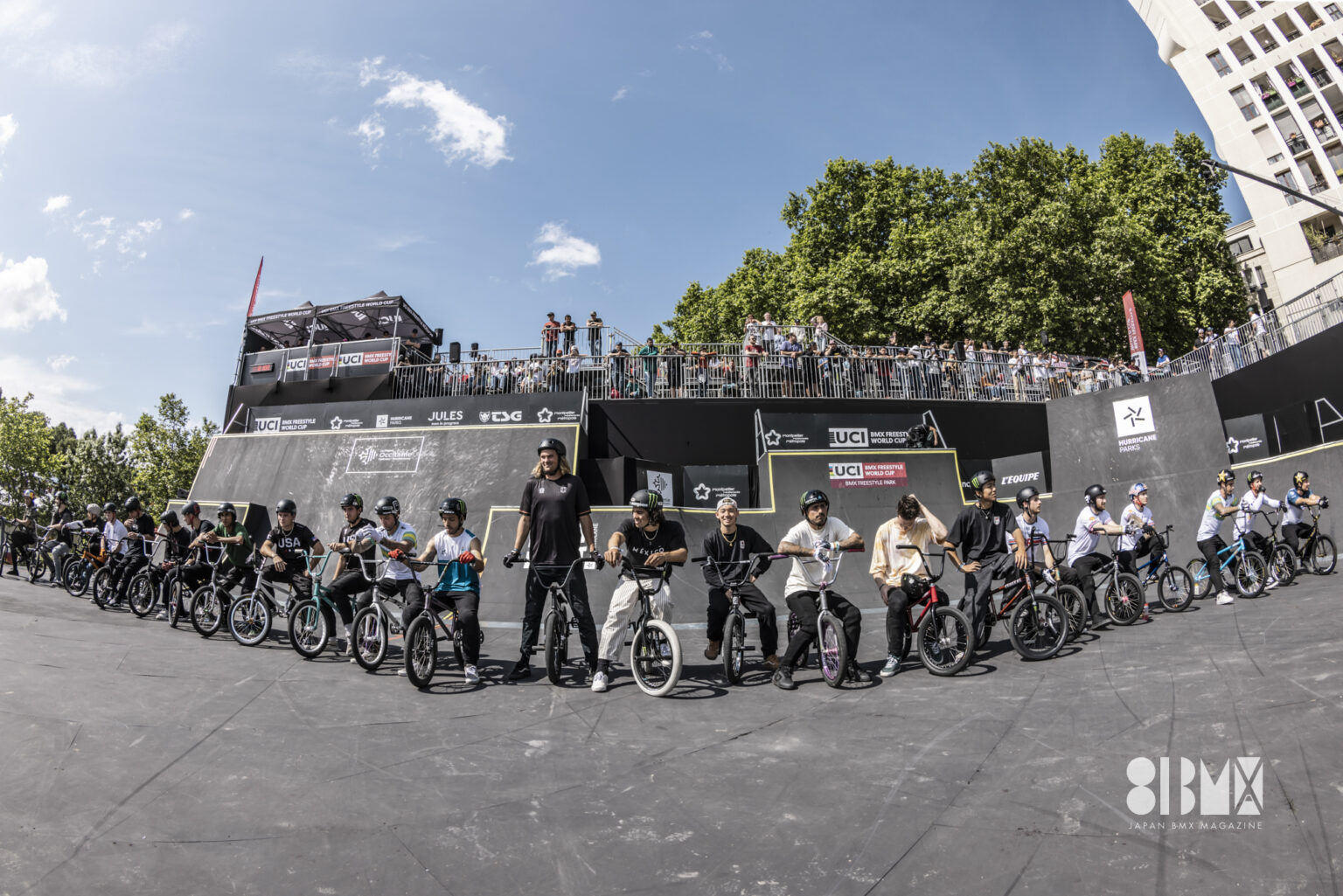 BMX PARK 日本最高位は6位中村輪夢 / 小澤楓・溝垣丈司は初のW杯FINAL進出 | FISE Montpellier 2023 | 81BMX