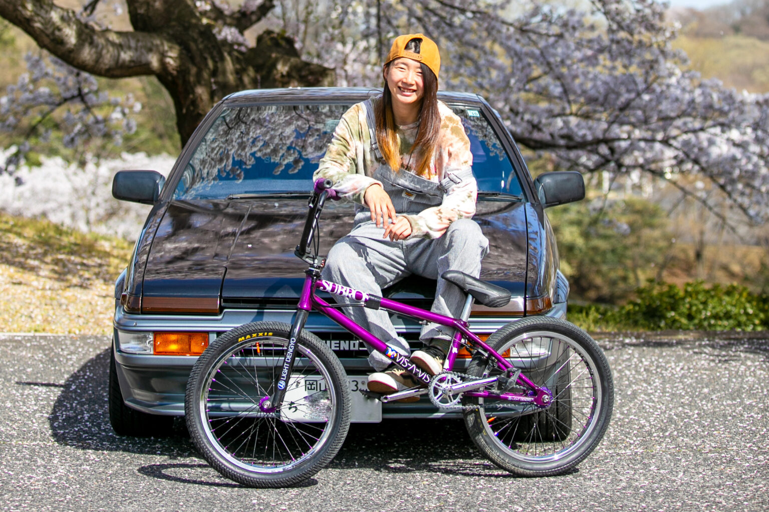 車のイベントで大池水杜がBMXパフォーマンス！ [11/25 イベント情報] 女性だけの車の祭典 LUMIRISE-ルミライズ- @静岡県 富士スピードウェイ | 81BMX