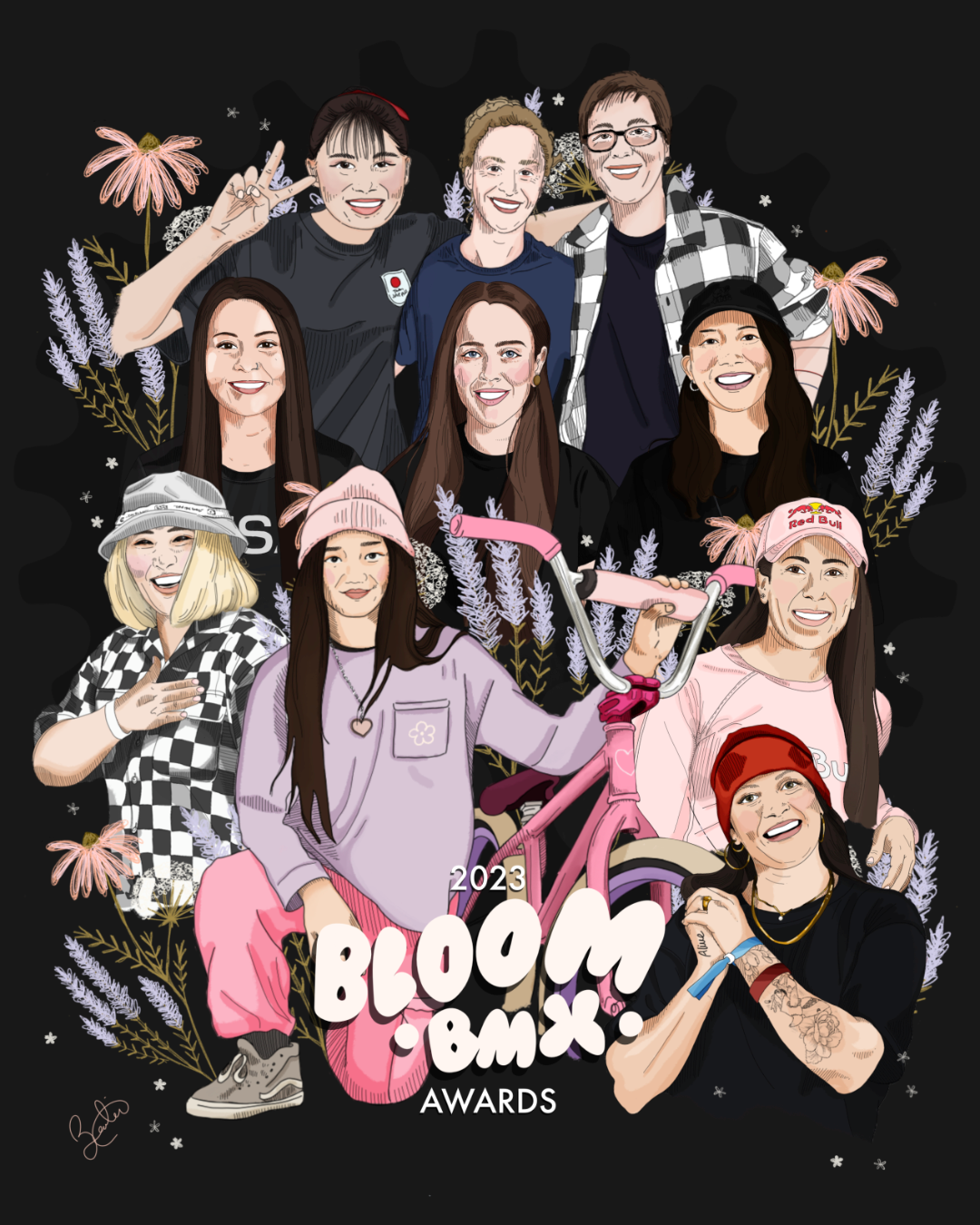 [明日18日 13:59まで] 日本の女性ライダーを世界に！THE BLOOM BMX AWARDS 2023 投票受付中 | 81BMX