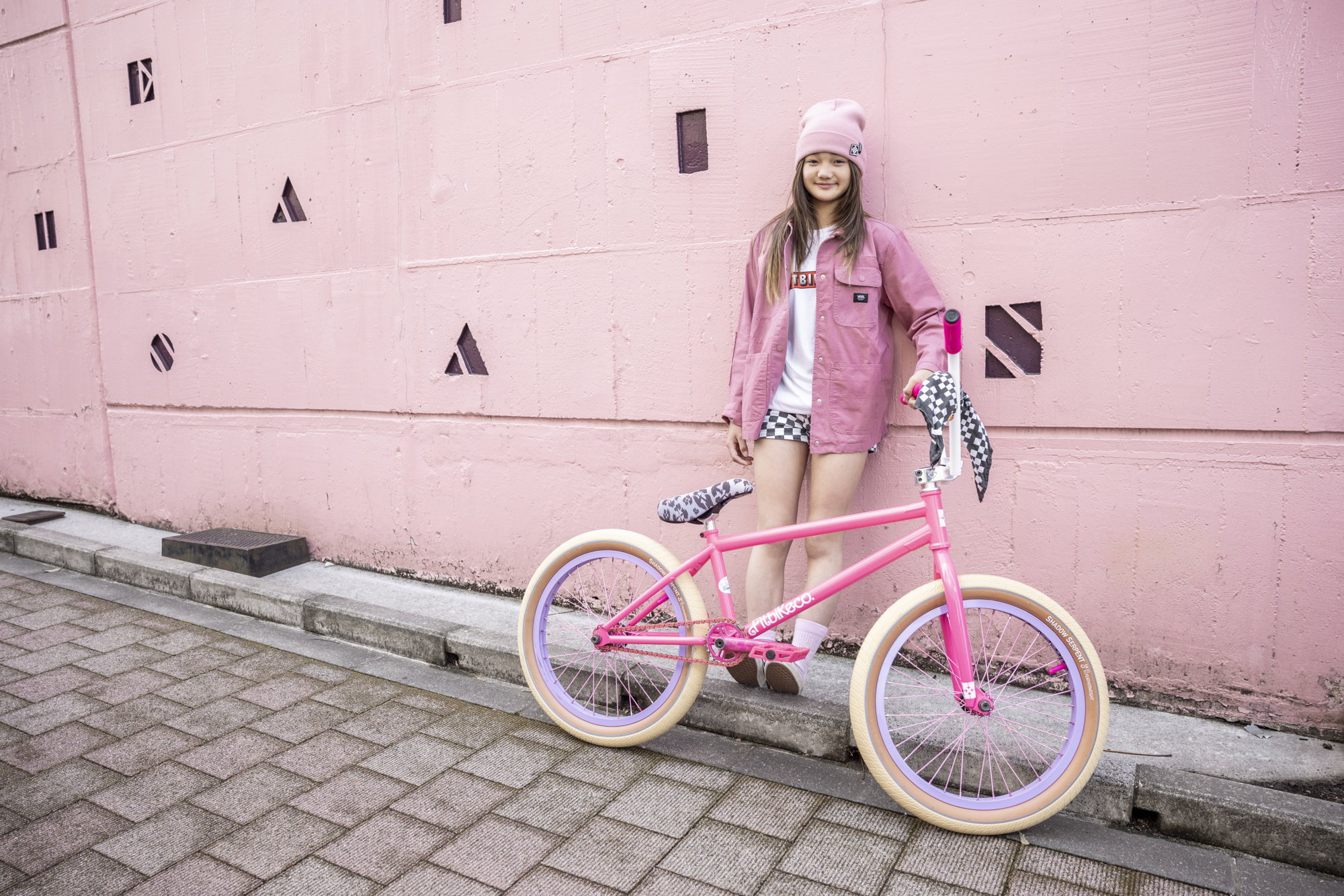 Rena Shirai インスパイアカラー"BARBIE PINK"｜FIT SHORTCUT FRAME V2 | 81BMX